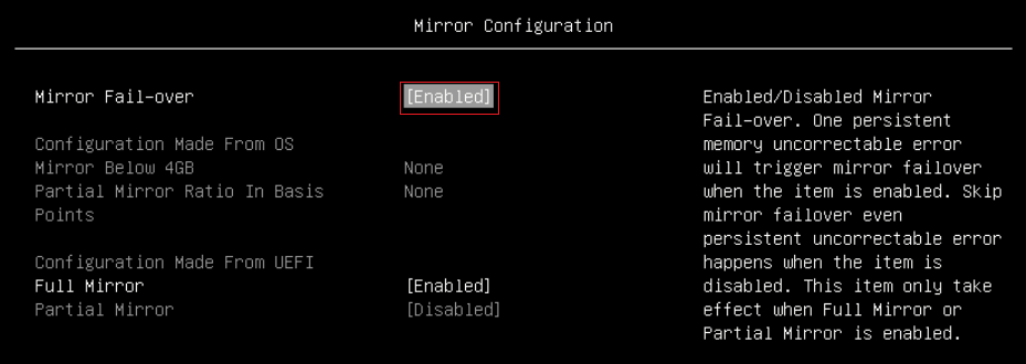 Using Memory Mirroring and Address Range Mirroring in VMware ESXi on Lenovo ThinkSystem Servers ...
